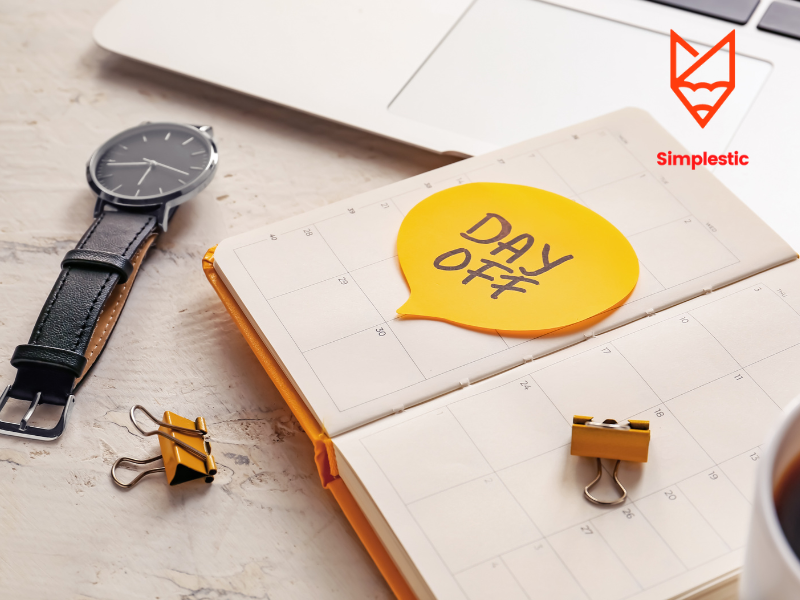 Request Day Off Email Example Templates | Simplestic